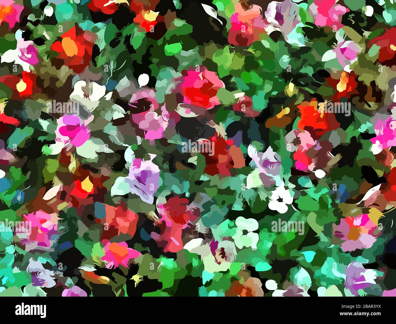Abstract background blurred texture of shapes of colored lines and ...