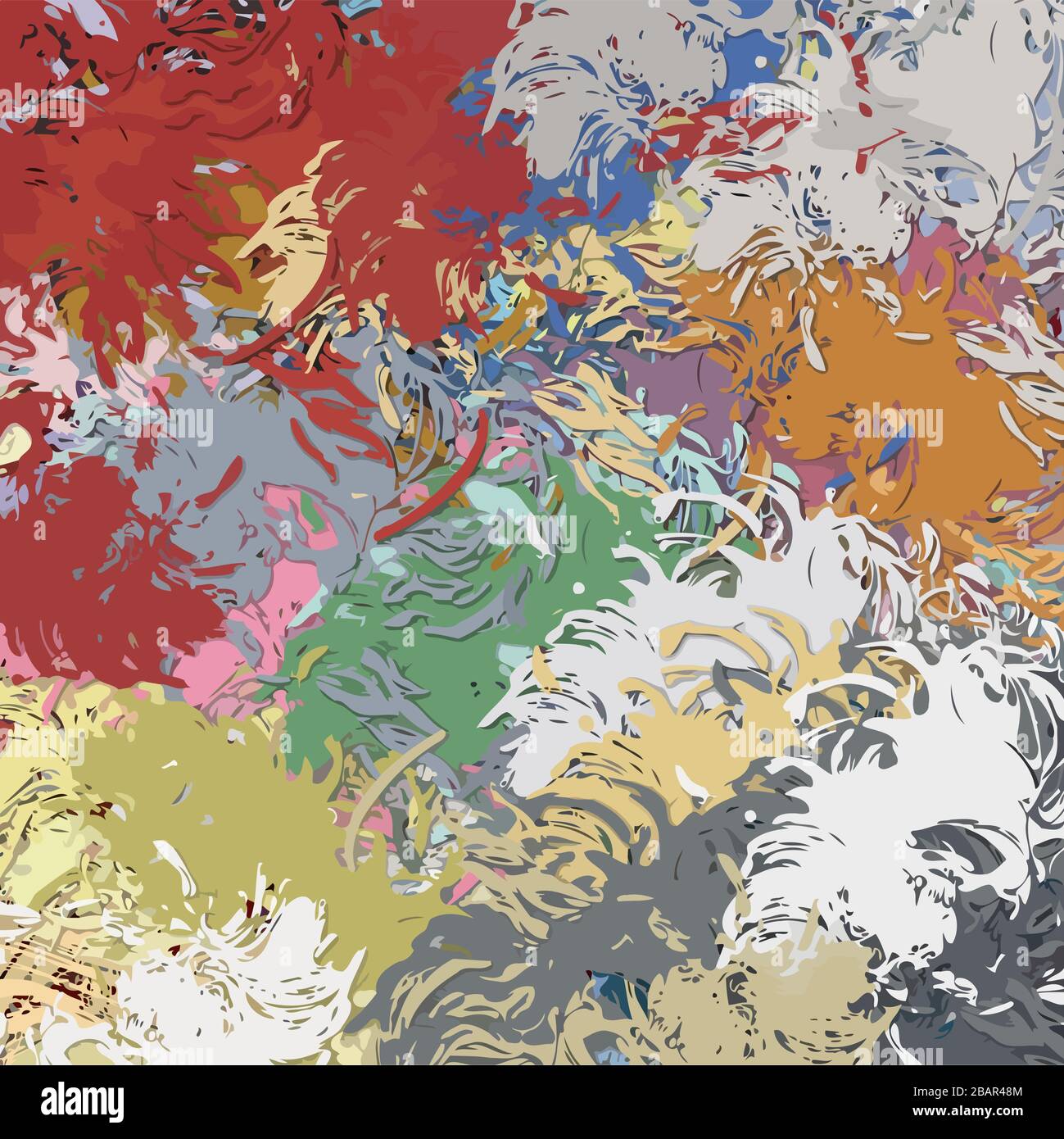 Abstract background blurred texture of shapes of colored lines and ...