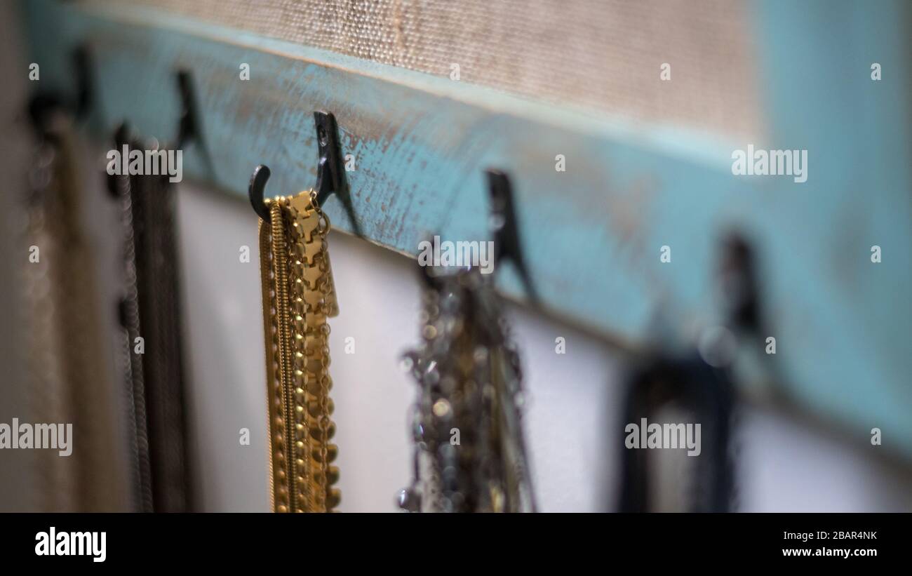 Chain rack hi-res stock photography and images - Alamy