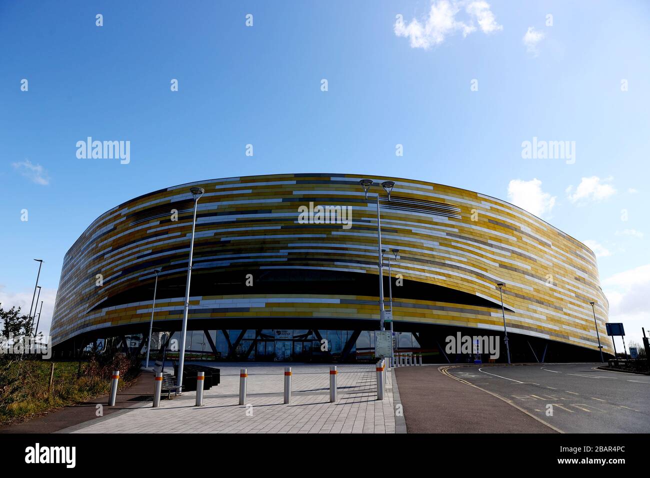 A general view of Derby Arena Stock Photo - Alamy