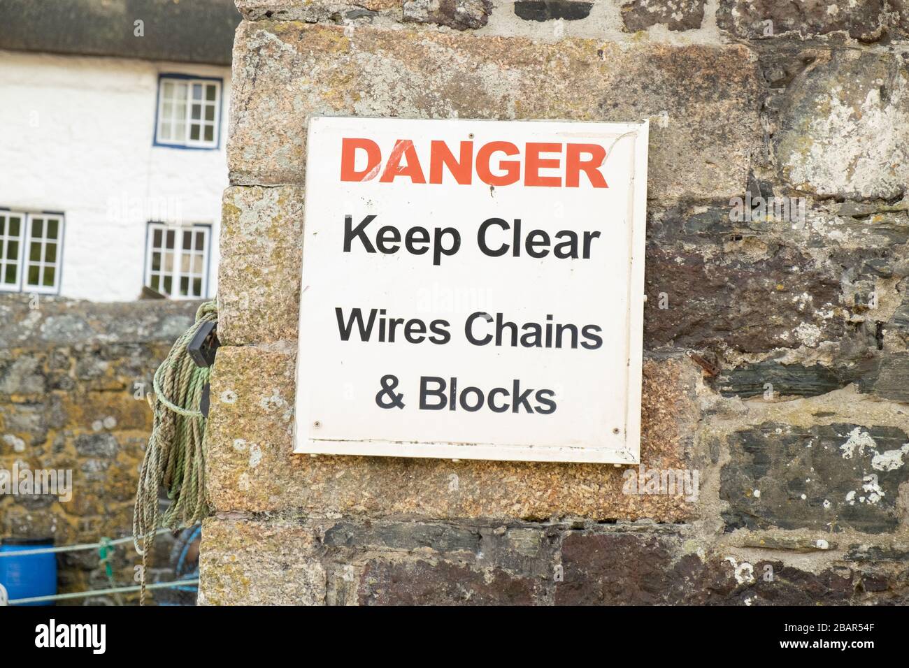 Danger blocks hi-res stock photography and images - Alamy