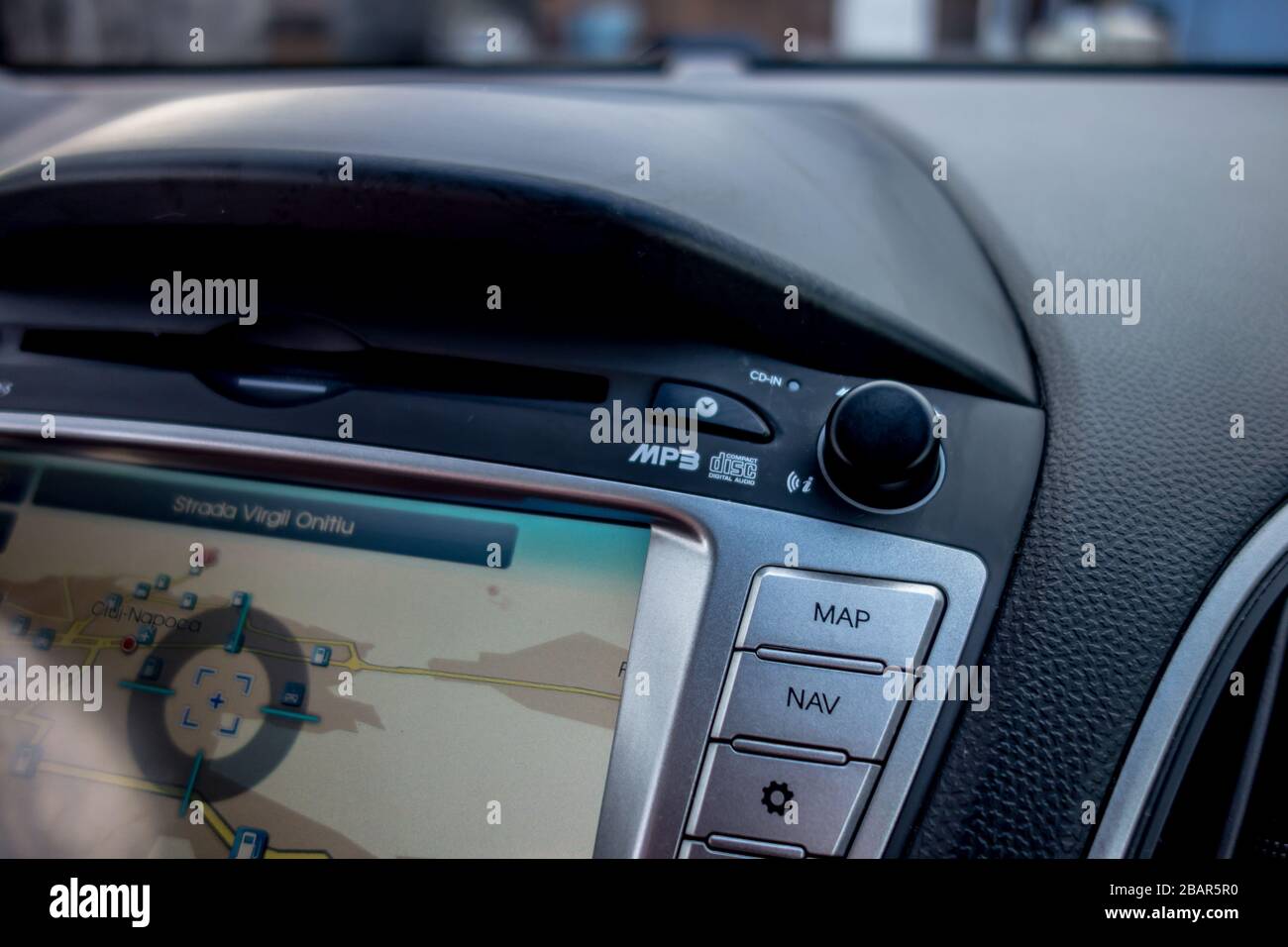 OEM navigation display unit inside dashboard,professional big display ...