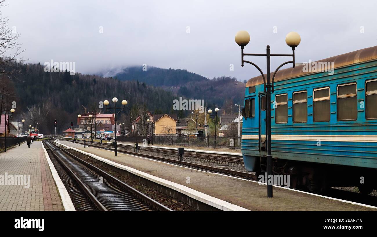 Yaremche transport hi-res stock photography and images - Alamy