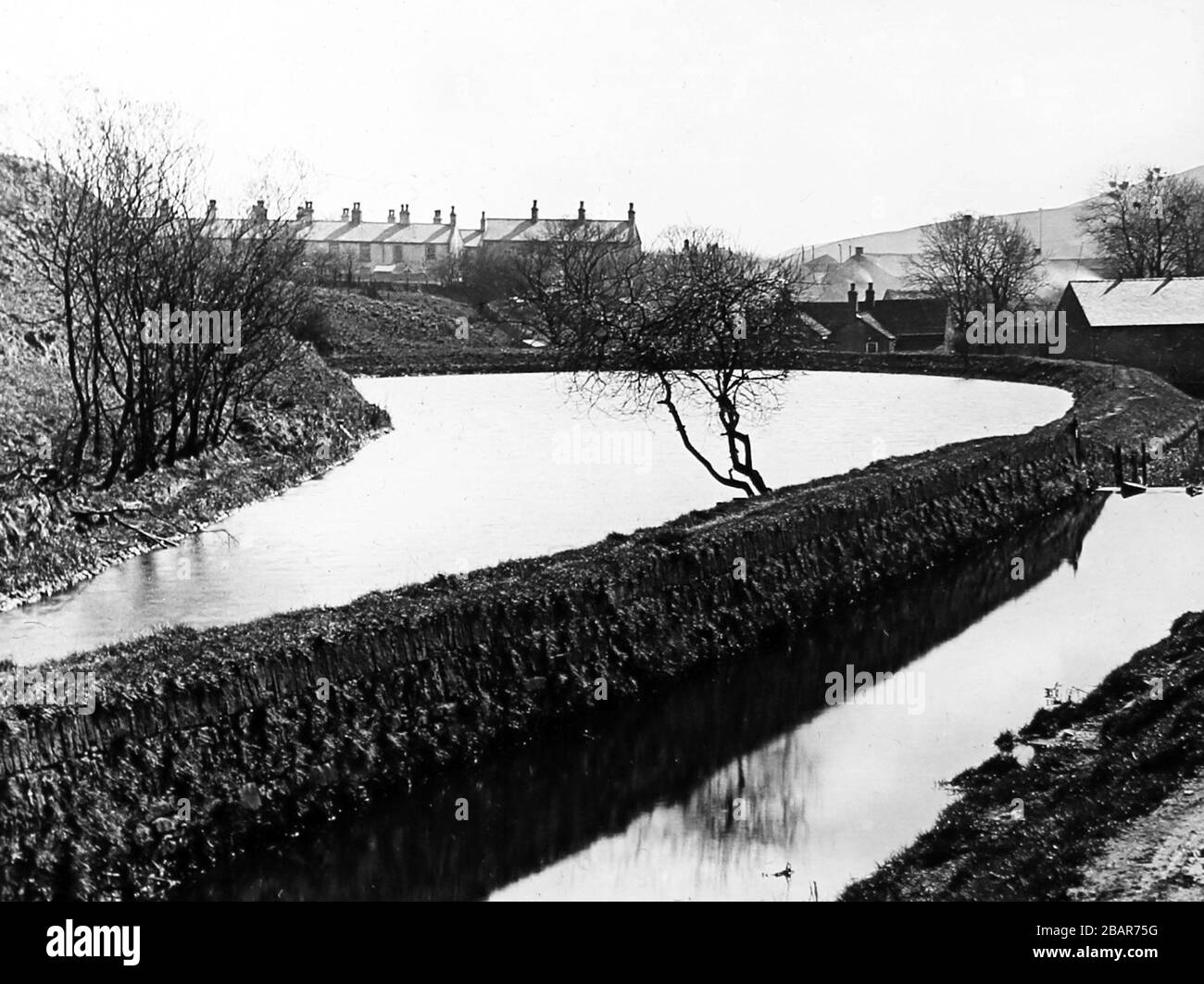 Victorian reservoir Black and White Stock Photos & Images - Alamy