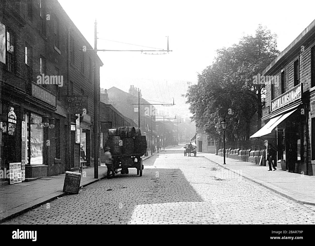 Bridge Street, Ramsbottom, early 1900s Stock Photo - Alamy