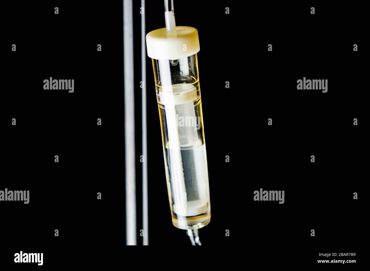 An infusion system filter for intravenous infusions Stock Photo - Alamy