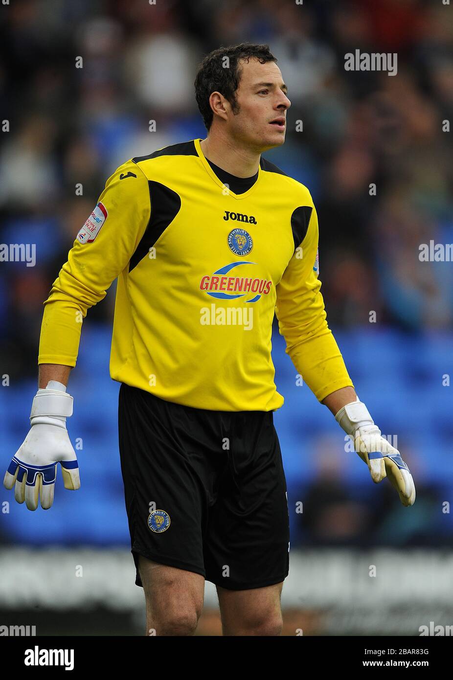 Chris Weale, Shrewsbury Town goalkeeper Stock Photo - Alamy