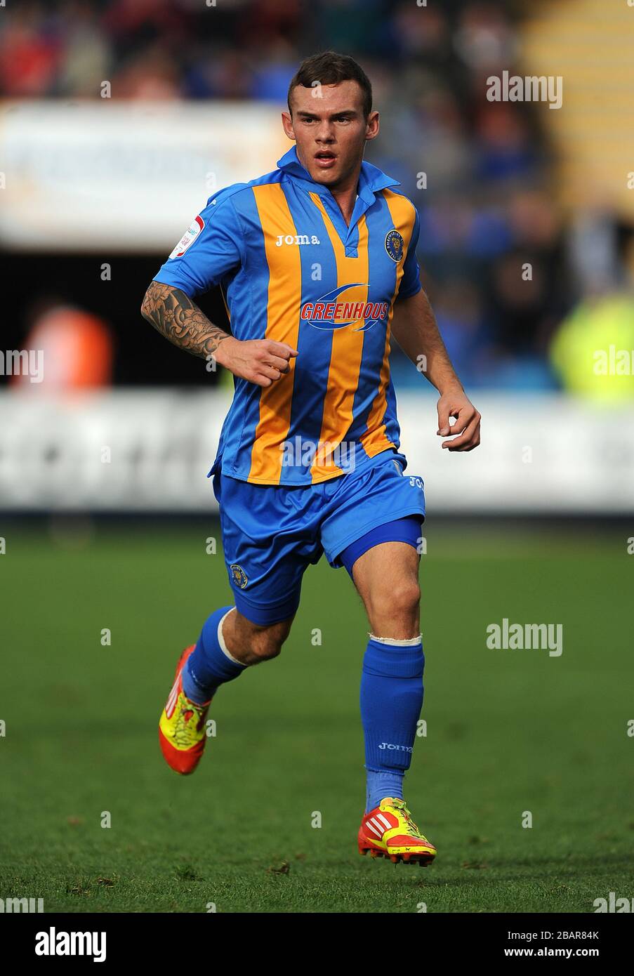 Jon Taylor, Shrewsbury Town Stock Photo - Alamy