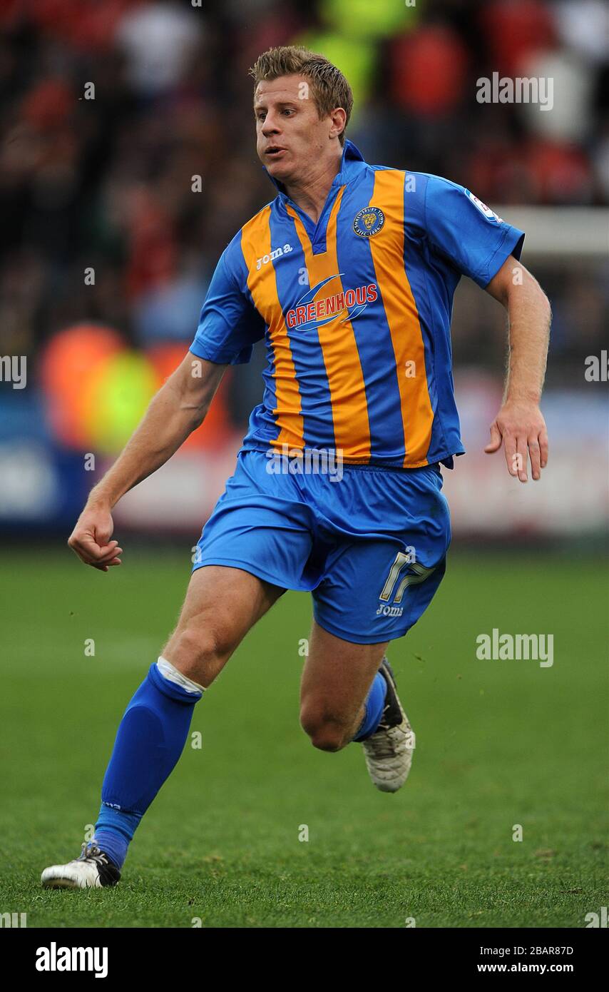 Paul Parry, Shrewsbury Town Stock Photo - Alamy