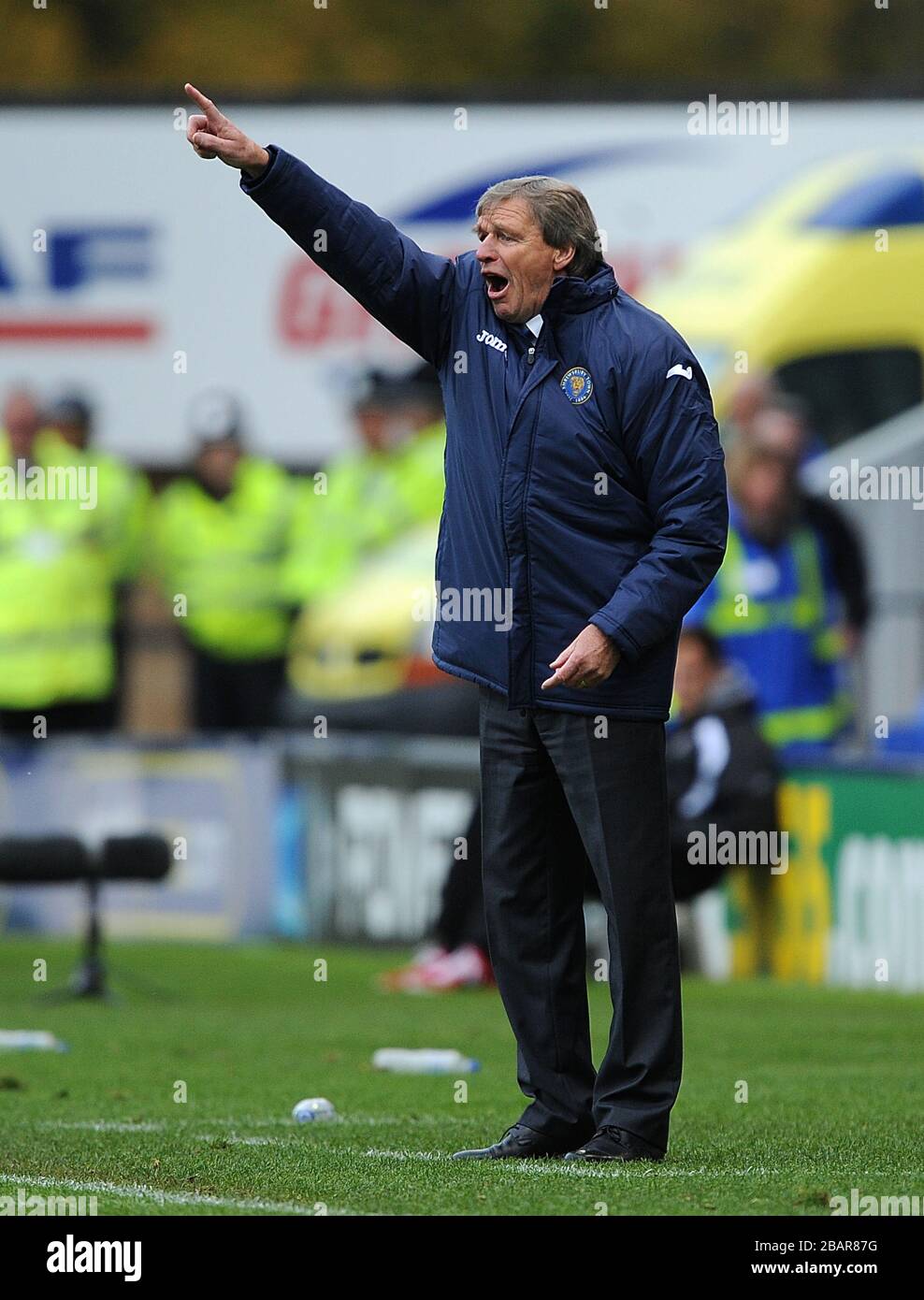 Graham Turner, Shrewsbury Town manager Stock Photo - Alamy