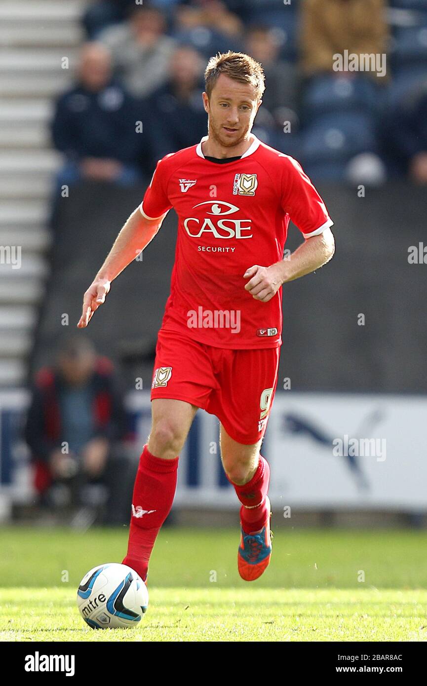 Dean Bowditch, Milton Keynes Dons Stock Photo - Alamy