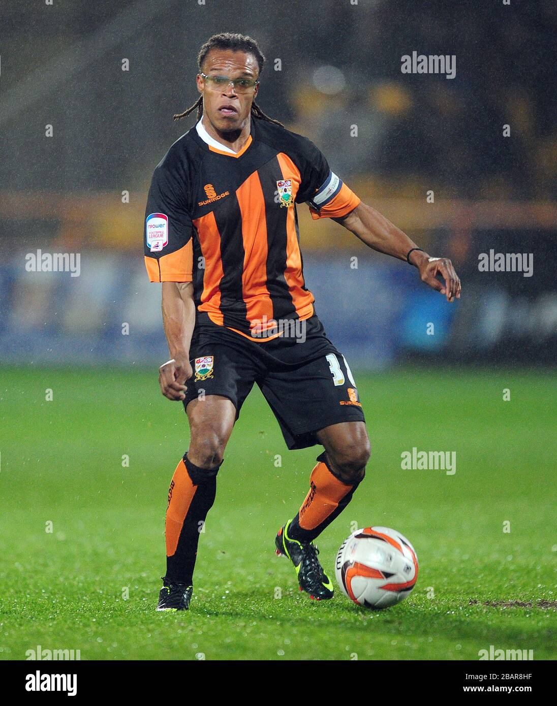 Barnet's player/coach Edgar Davids against Northampton Town Stock Photo ...