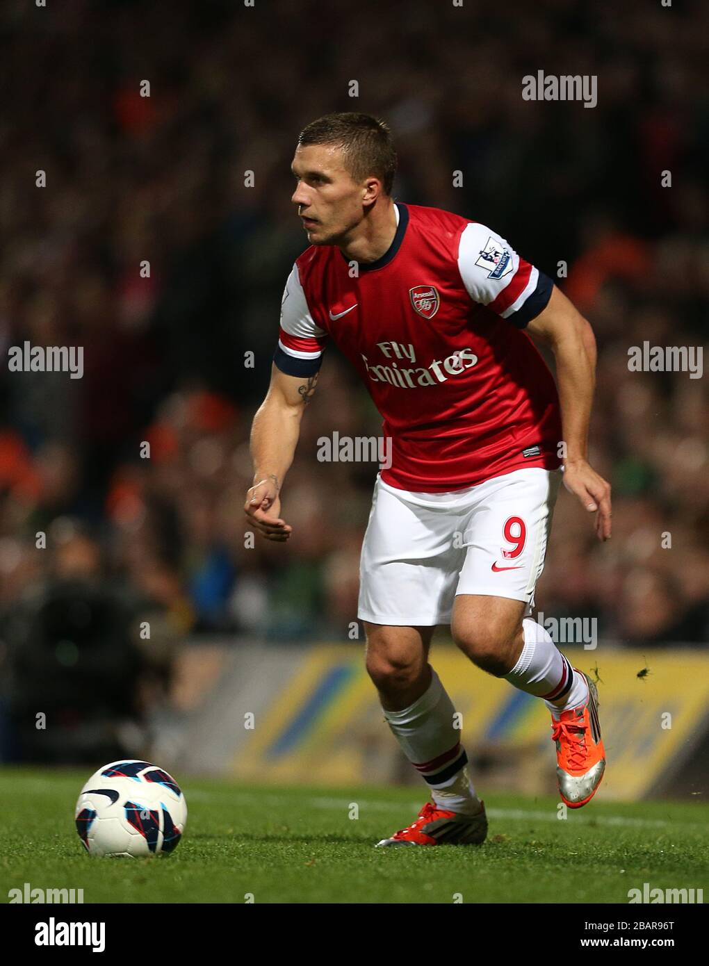 Lukas Podolski, Arsenal Stock Photo - Alamy