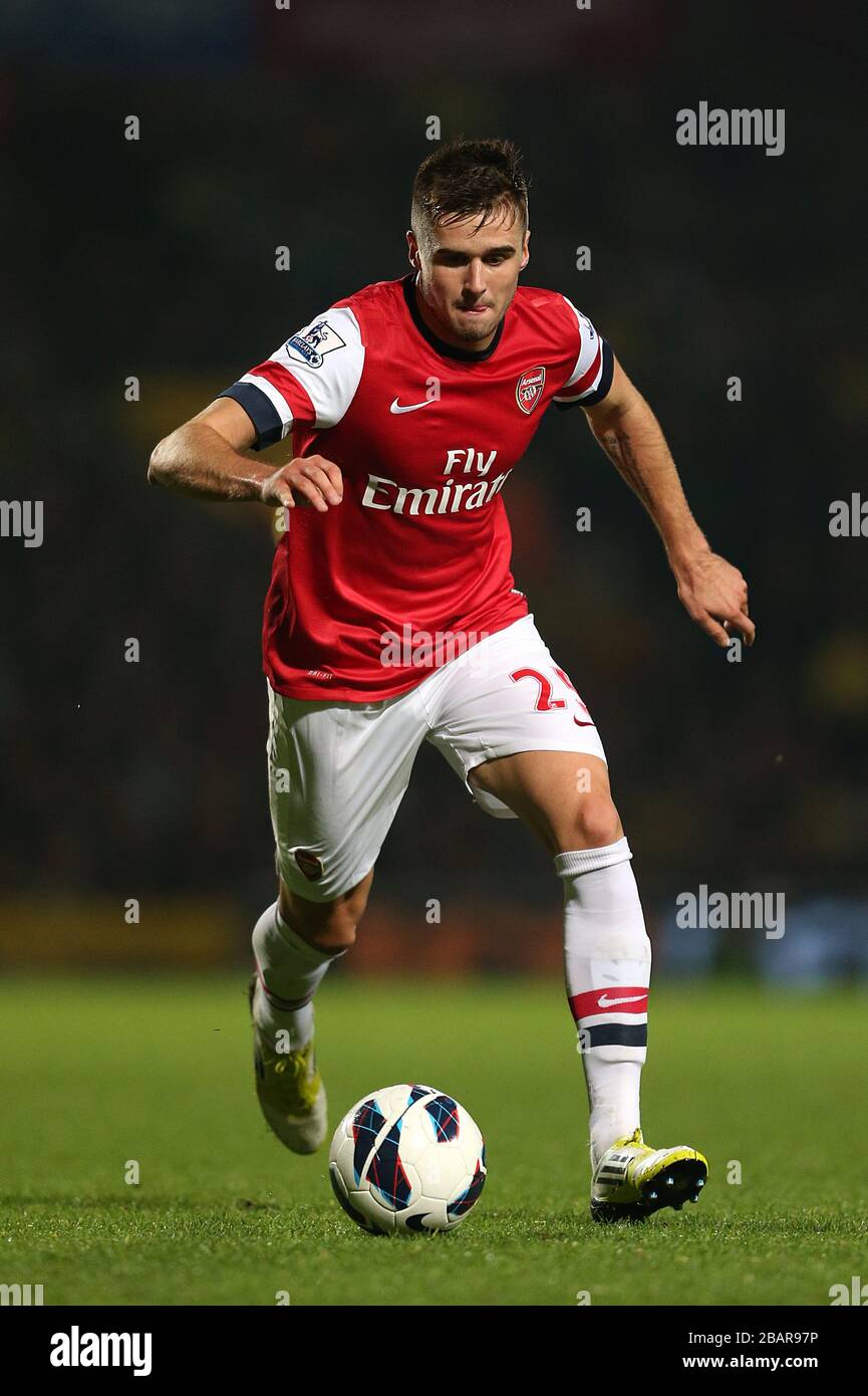 Carl Jenkinson, Arsenal Stock Photo - Alamy