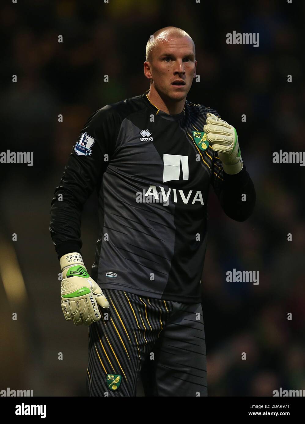 John Ruddy, Norwich City goalkeeper Stock Photo - Alamy