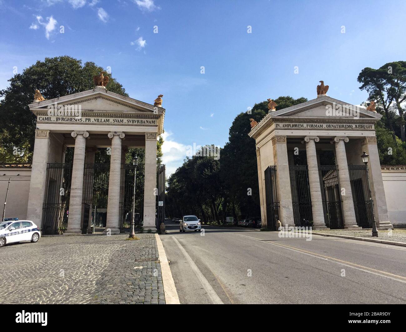 Borghese gallery door hi-res stock photography and images - Alamy