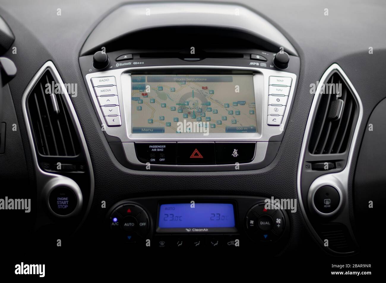 OEM navigation display unit inside dashboard,professional big display ...