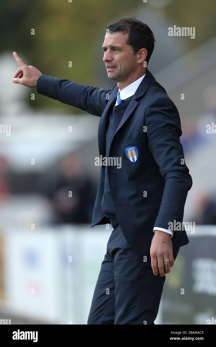 Football manager pointing hi-res stock photography and images - Alamy