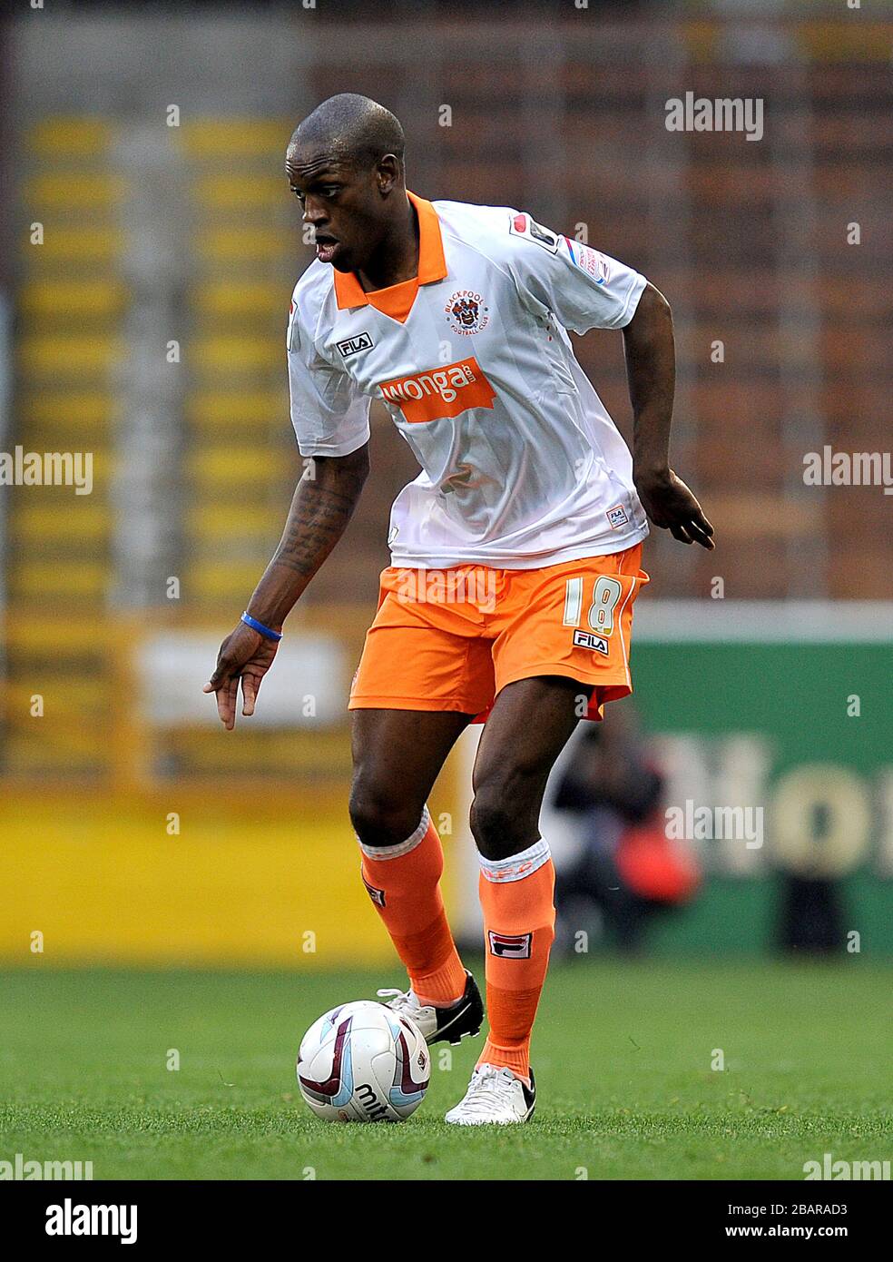 Isaiah Osbourne, Blackpool Stock Photo - Alamy