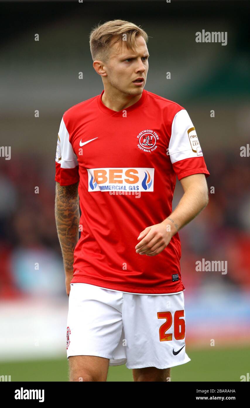 David Ball, Fleetwood Town Stock Photo - Alamy