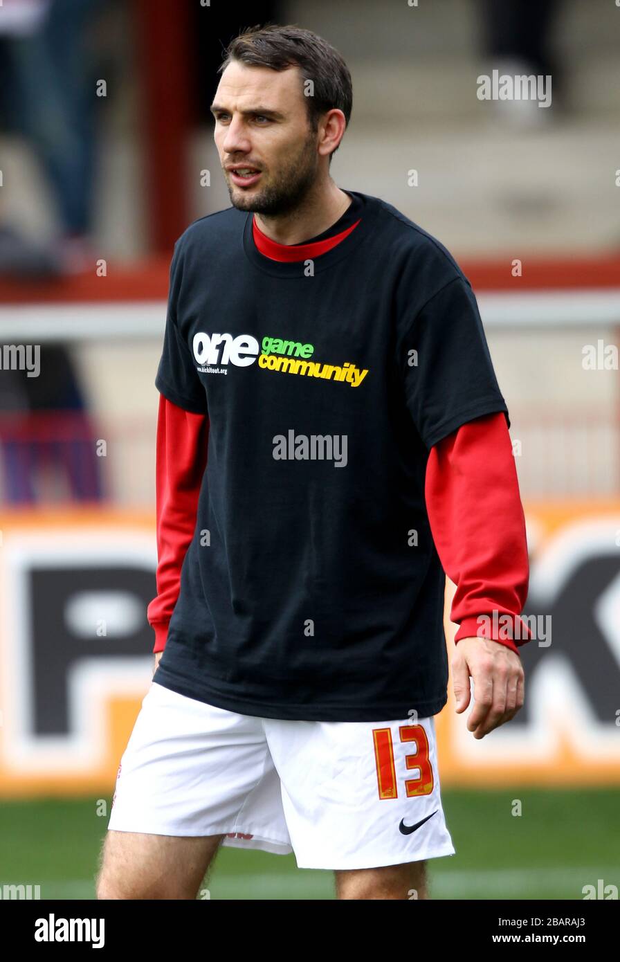 Alan Goodall, Fleetwood Town Stock Photo - Alamy