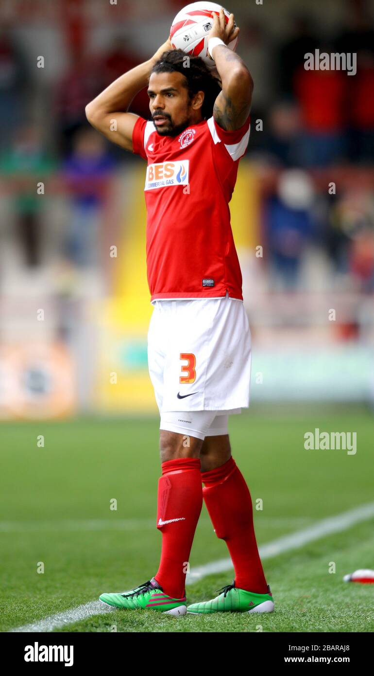 Dean Howell, Fleetwood Town Stock Photo - Alamy