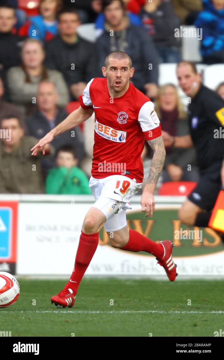 Steven Gillespie, Fleetwood Town Stock Photo - Alamy