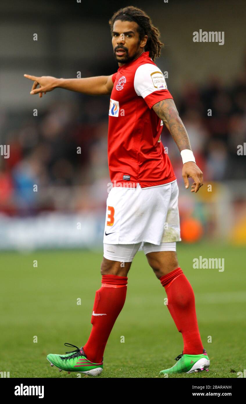 Dean Howell, Fleetwood Town Stock Photo - Alamy