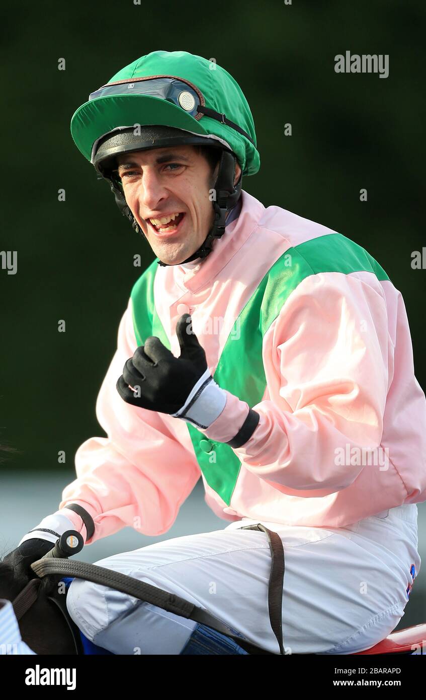 Derek Fox, jockey Stock Photo - Alamy