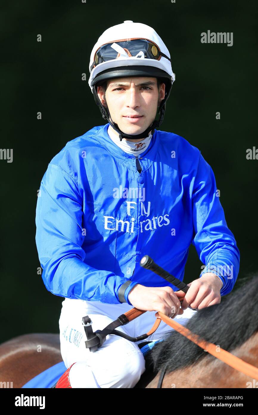 Antioco Murgia, jockey Stock Photo - Alamy