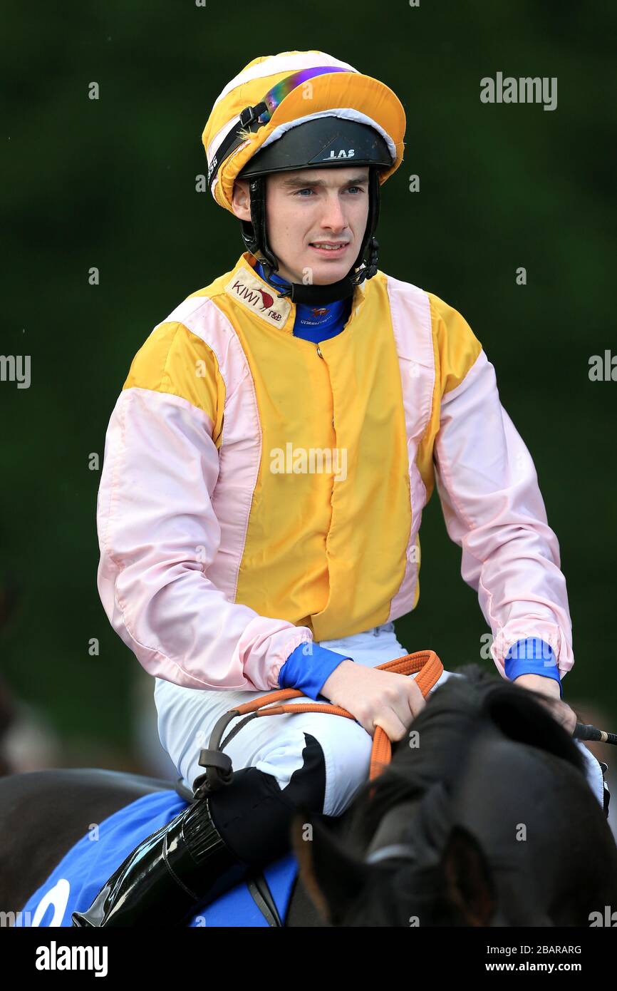 Luke McNiff, jockey Stock Photo - Alamy