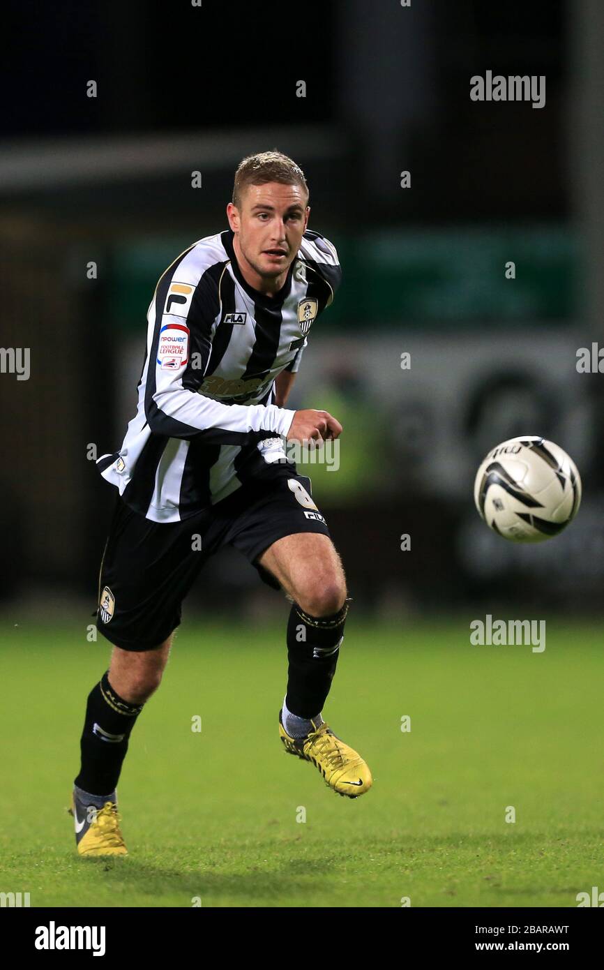 Gary Liddle, Notts County Stock Photo - Alamy