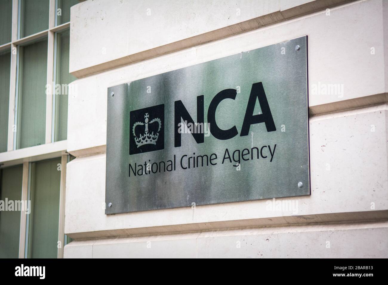 LONDON- National Crime Agency - UK government non- ministerial office ...