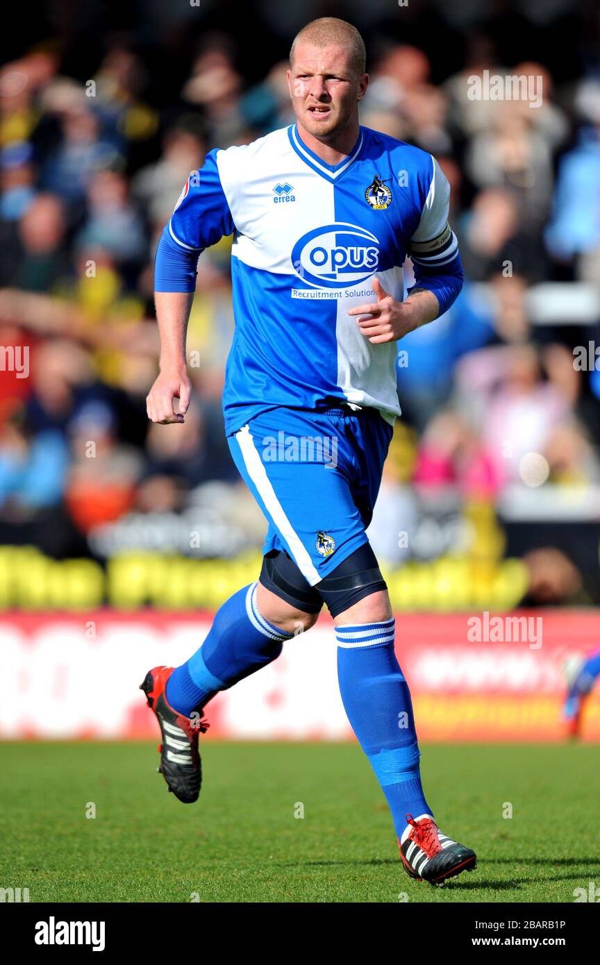 Bristol Rovers' captain, Garry Kenneth Stock Photo - Alamy
