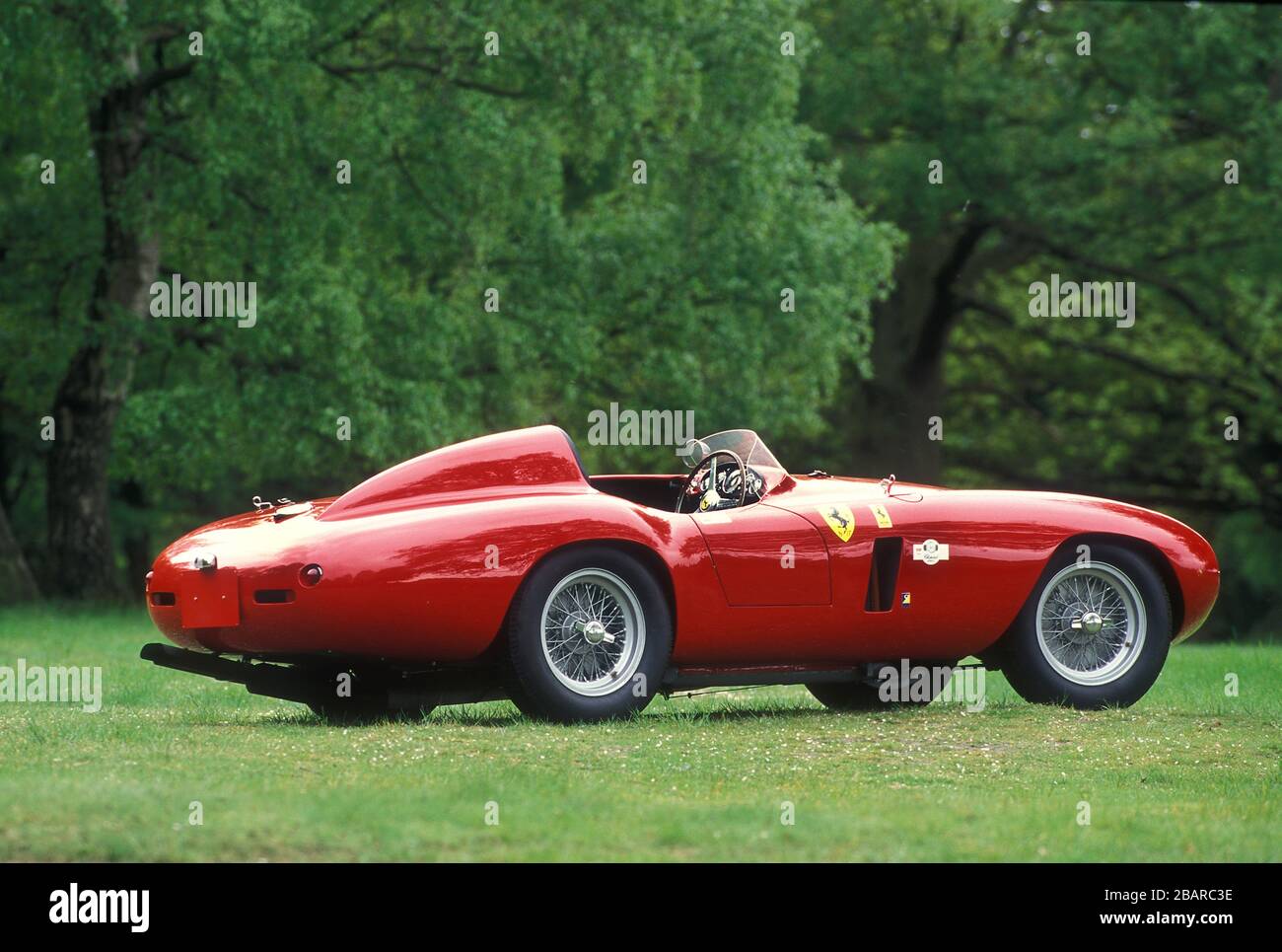 1955 Ferrari 750 Monza Sports racing car. Chassis No. 0528MD Stock ...
