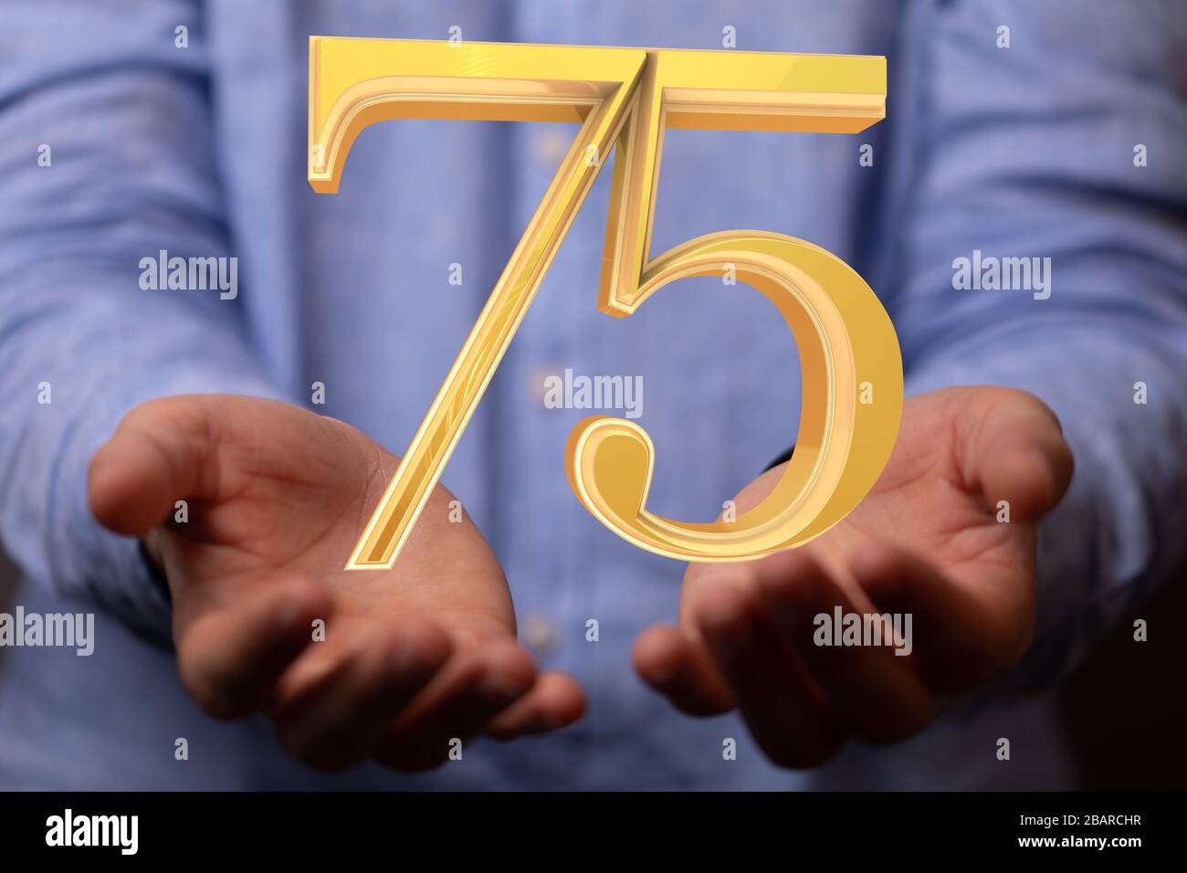 A 75 Anniversary 3d numbers. template for Celebrating 75 anniversary ...