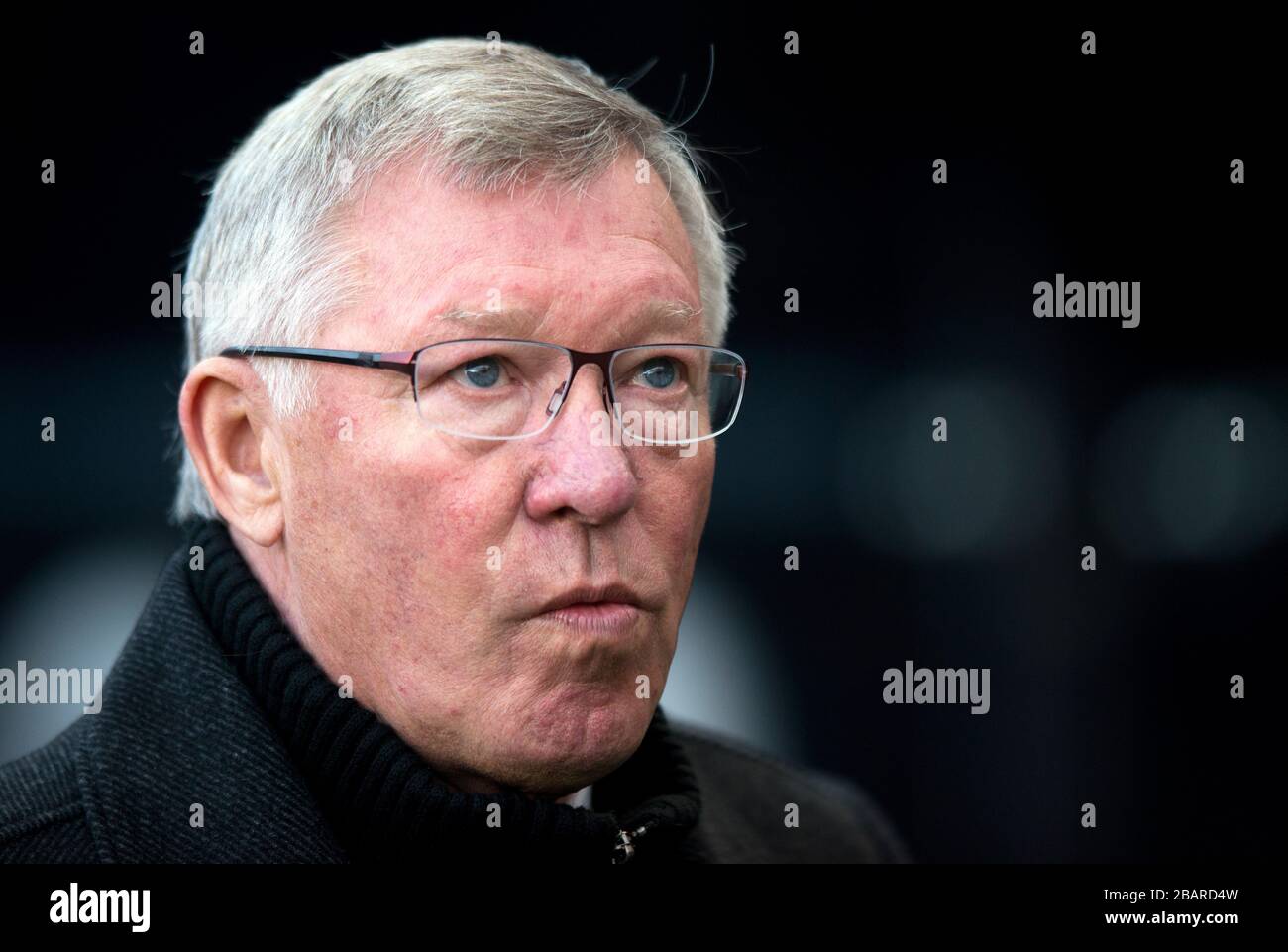 Manchester uniteds sir alex ferguson hi-res stock photography and ...