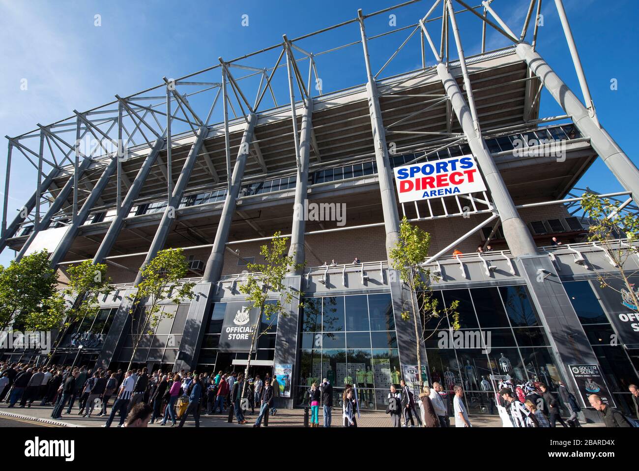 Football exterior general view hi-res stock photography and images - Alamy