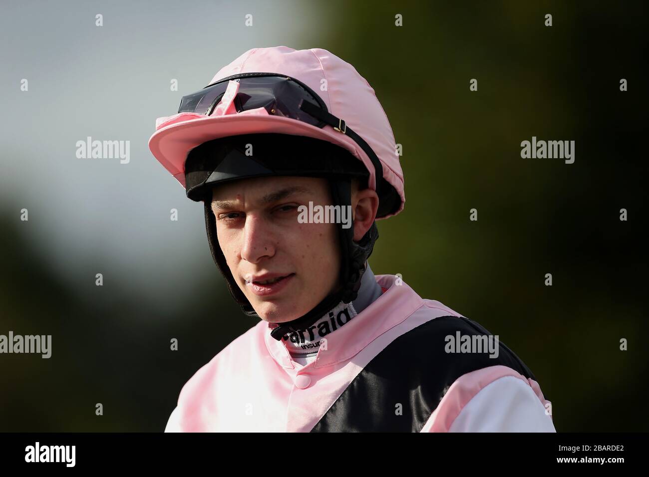 Jockey Luke Morris riding Boonga Roogeta before winning the Stoat ...