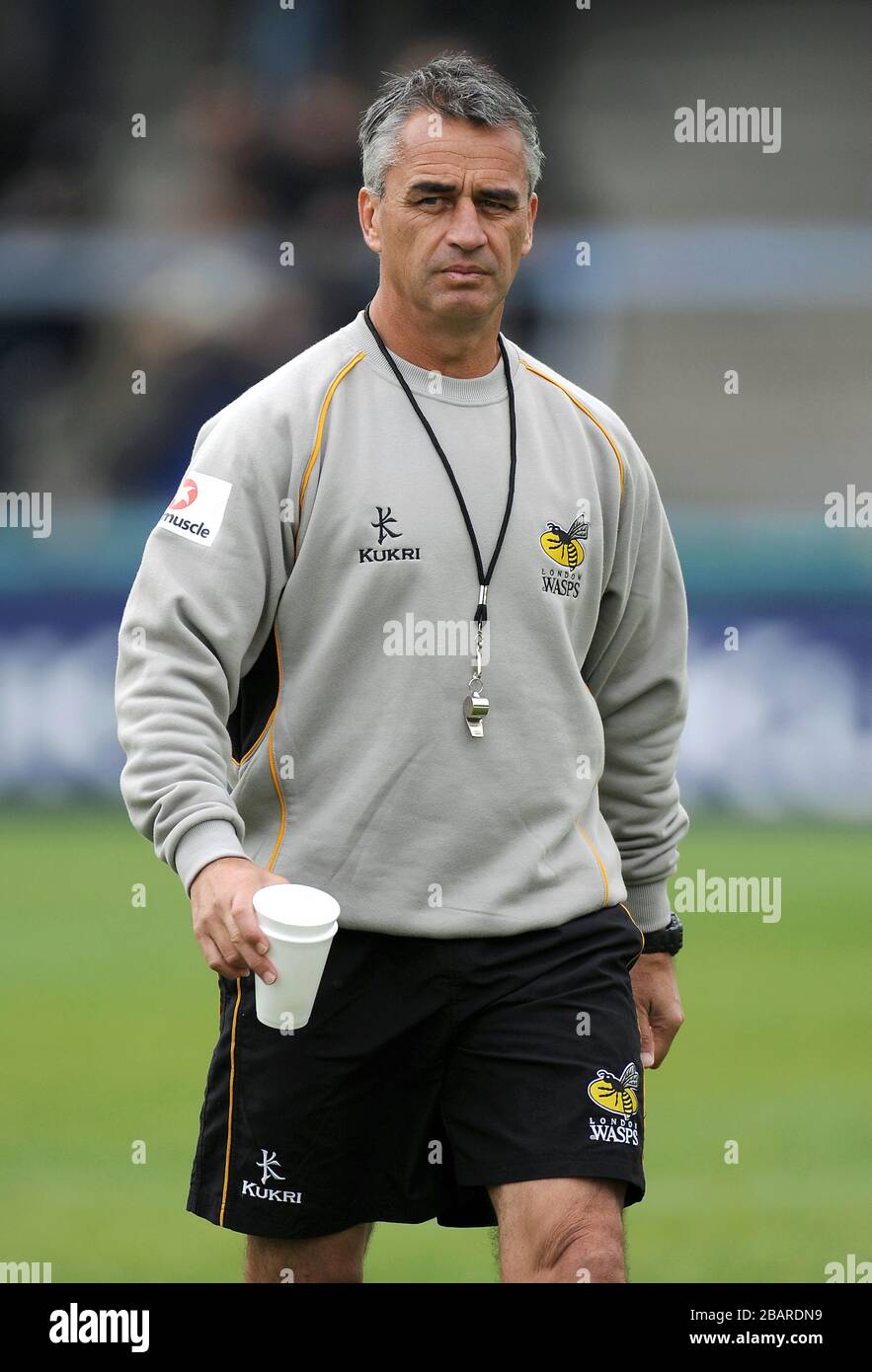 Shane Howarth, London Wasps backs coach Stock Photo - Alamy