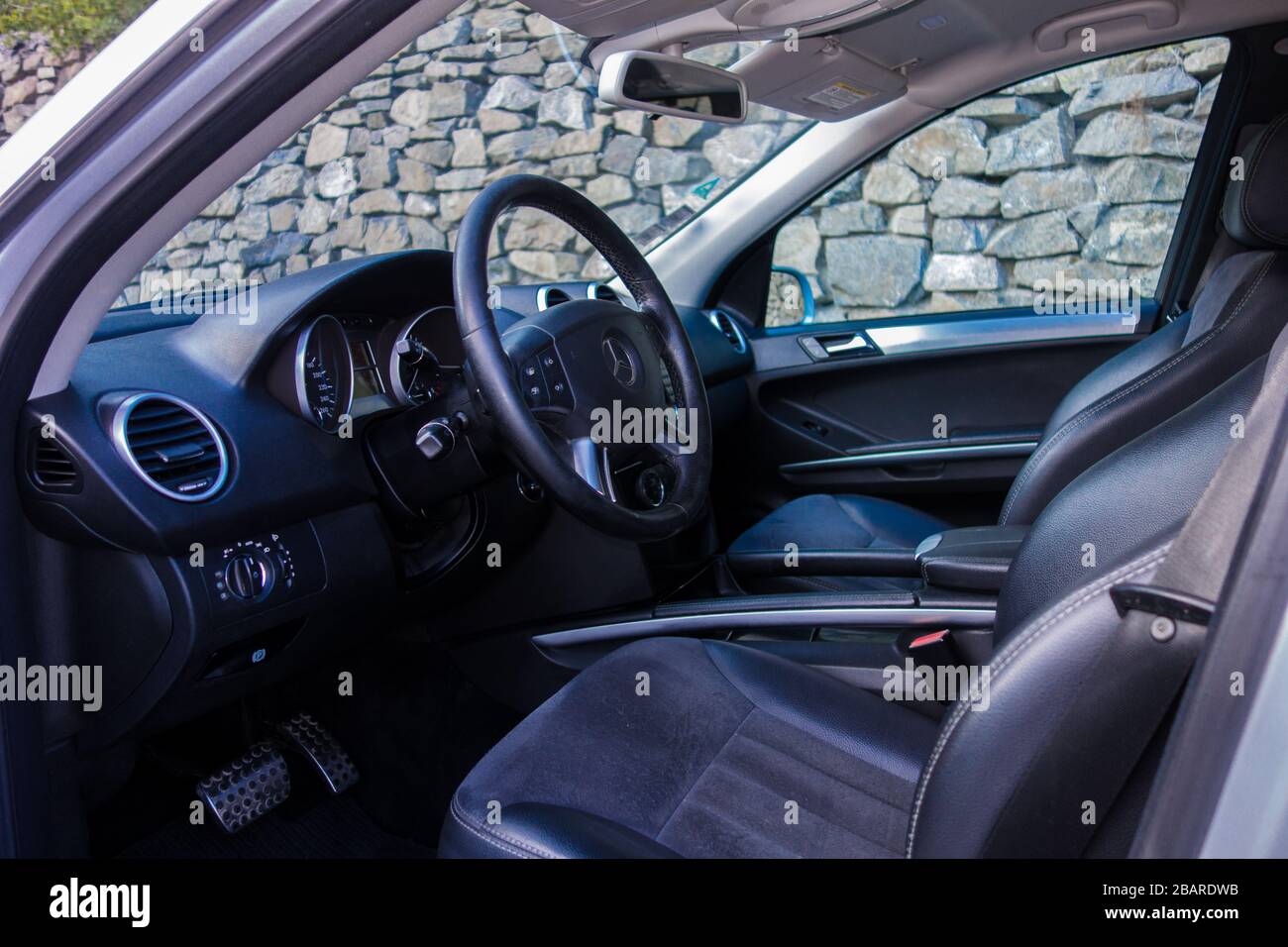 Cluj-Napoca, Romania -July 21, 2018 : Mercedes-Benz ML-Class ML500 SUV ...