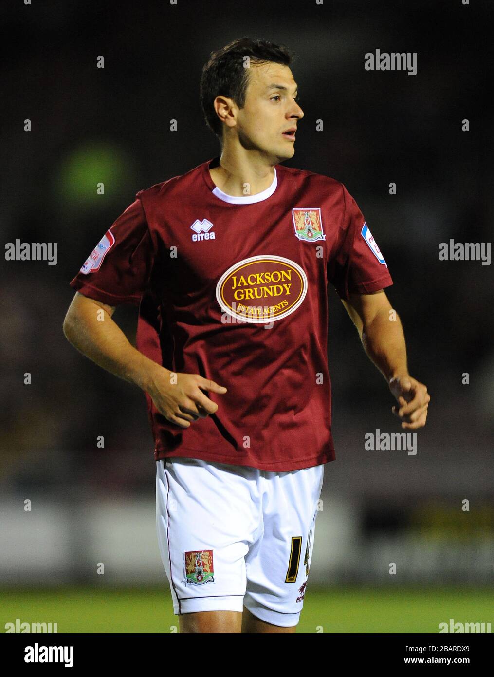 Northampton Town's Alex Nicholls Stock Photo - Alamy