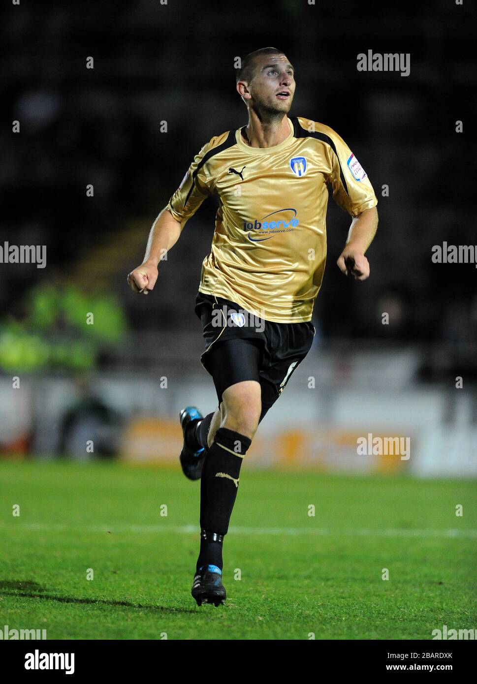 Colchester United's Matt Heath Stock Photo - Alamy