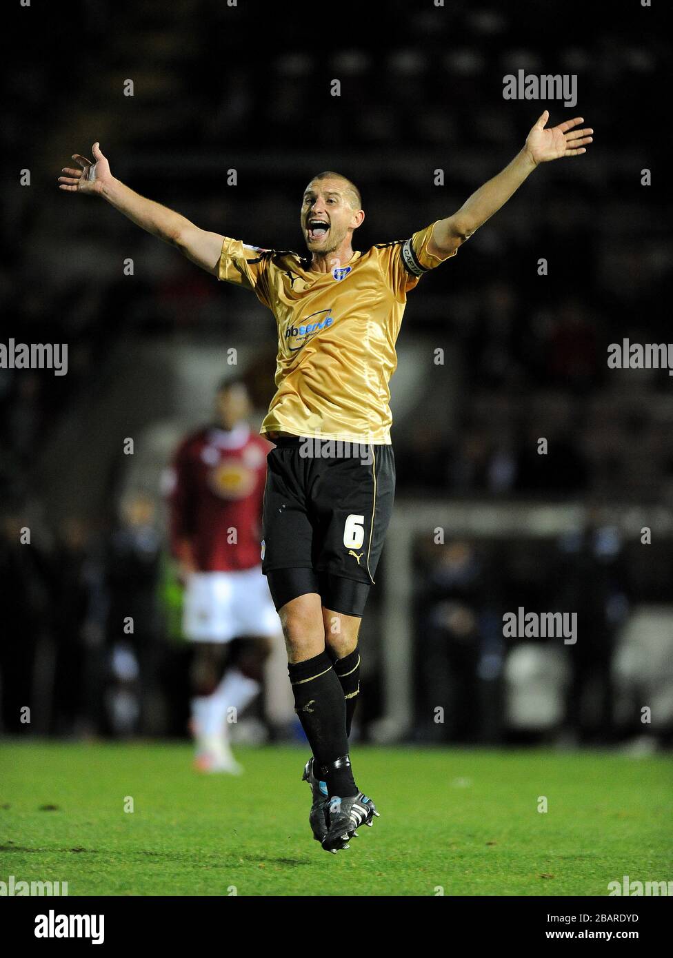 Colchester United's Matt Heath Stock Photo - Alamy