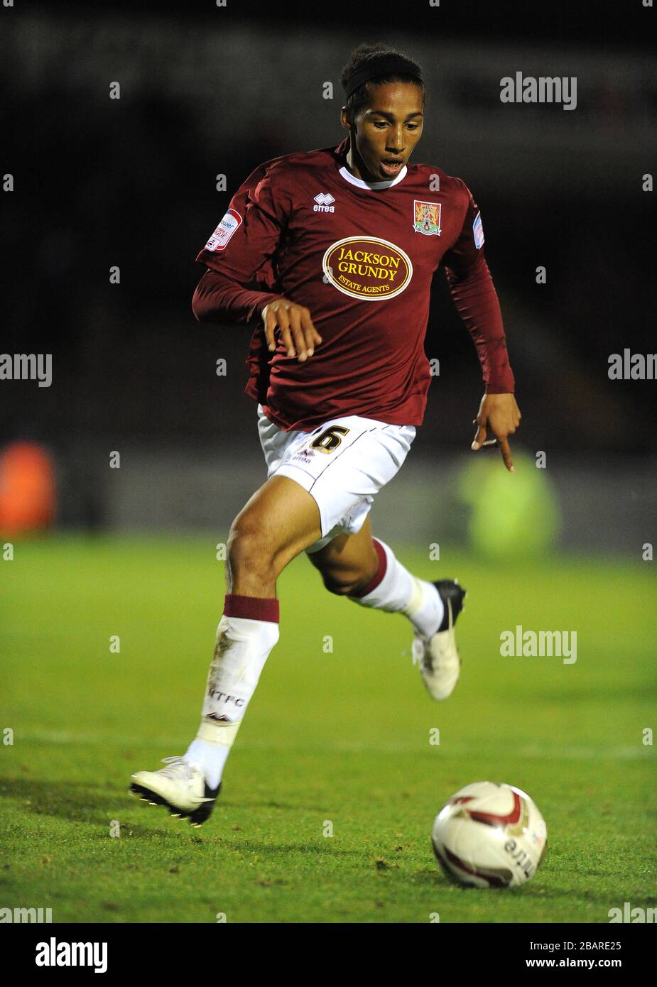 Northampton Town's Lewis Wilson Stock Photo - Alamy