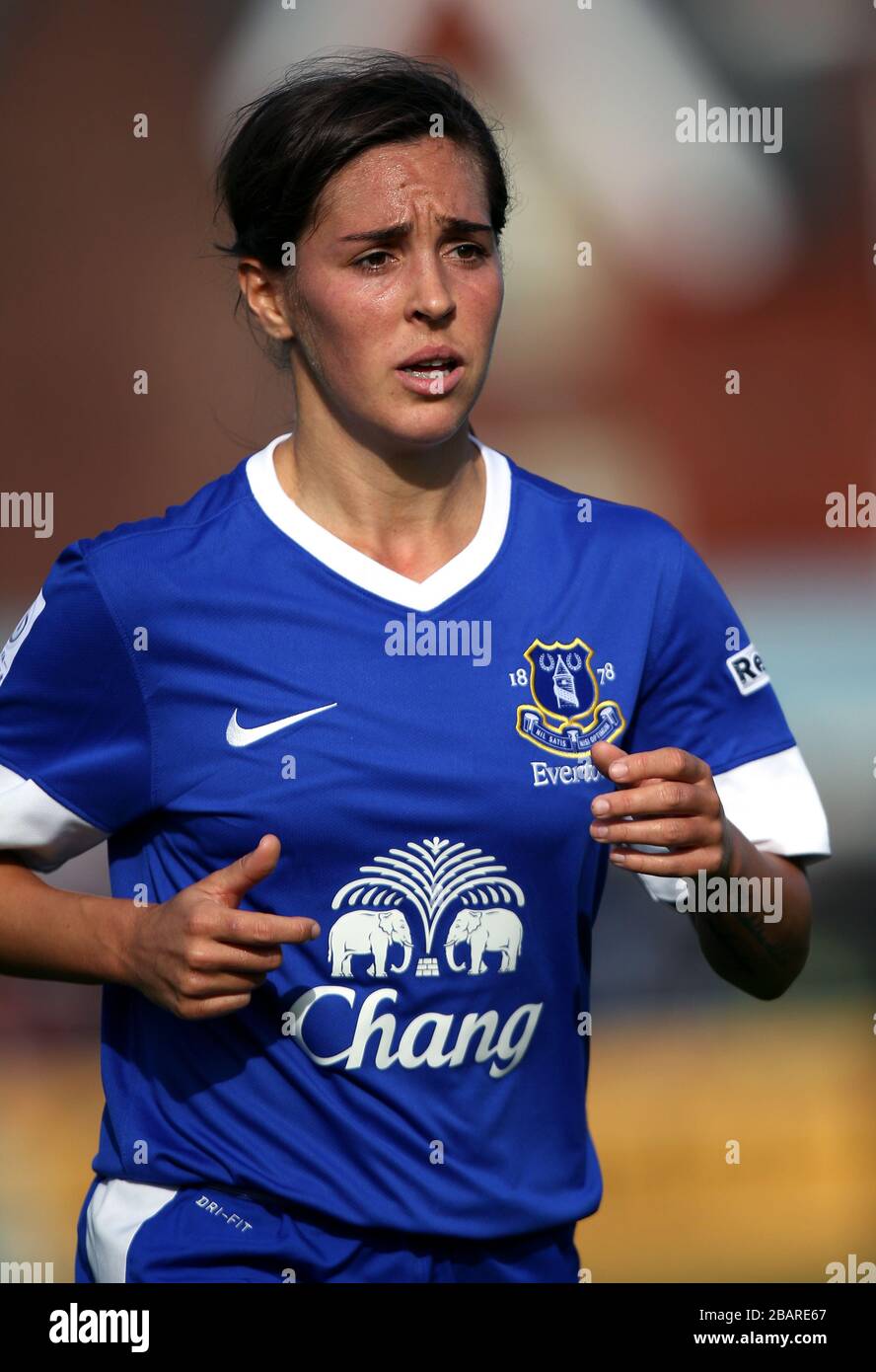 Fara Williams, Everton Ladies Stock Photo - Alamy