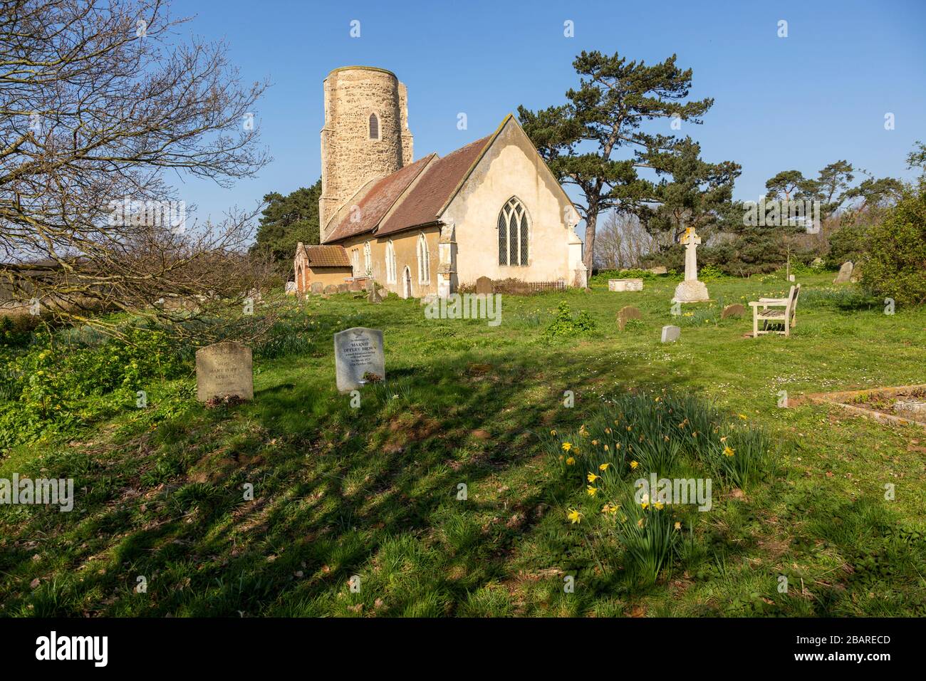 All Saints church, Ramsholt, Suffolk, England, UK Stock Photo - Alamy