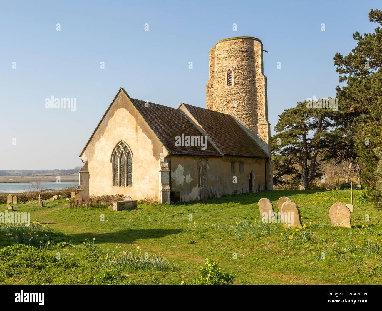 All Saints church, Ramsholt, Suffolk, England, UK Stock Photo - Alamy
