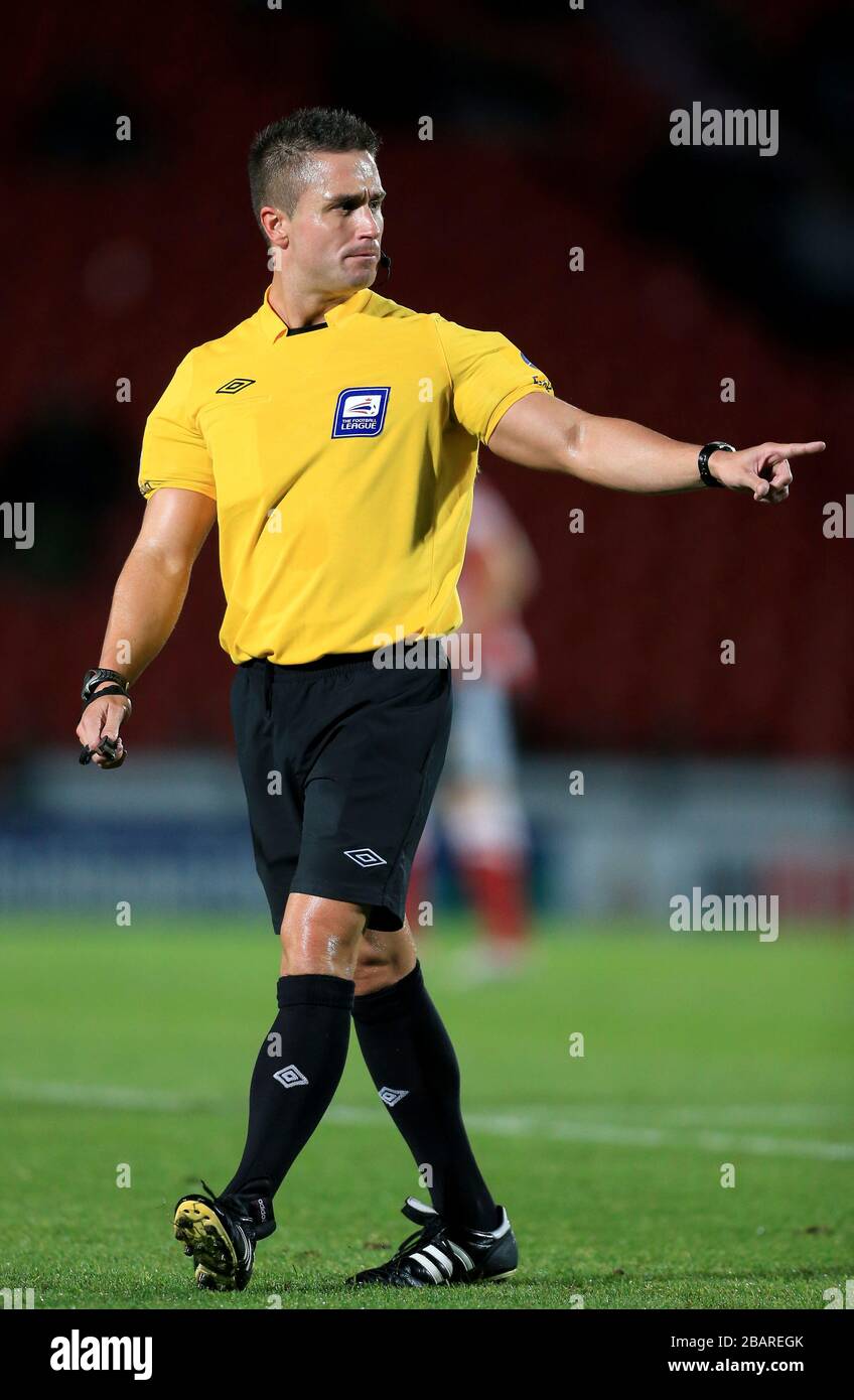 James Adcock, match referee Stock Photo - Alamy