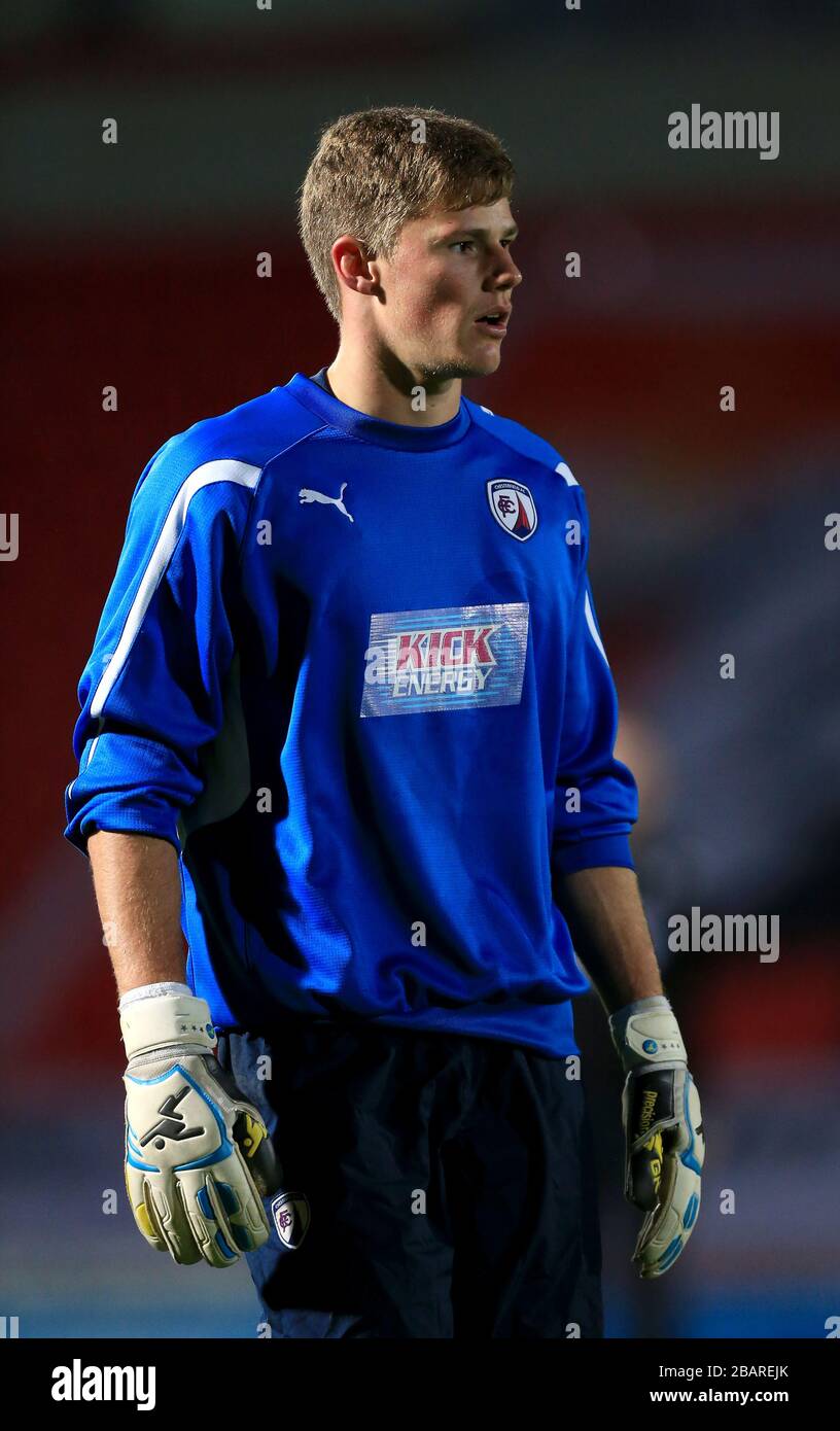 Ben Wilson, Chesterfield goalkeeper Stock Photo - Alamy